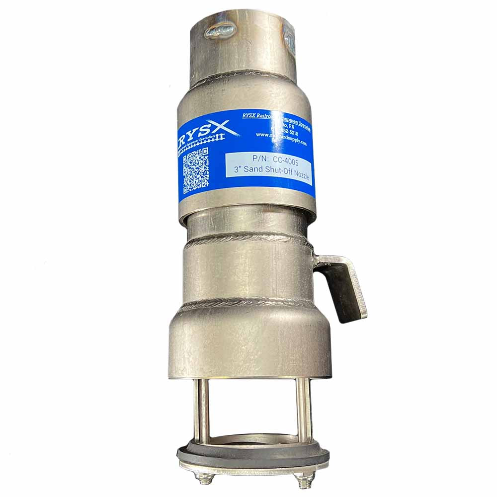RYSX 3" Sand Shut-Off Nozzles for Railroad Gravity Sand Systems, CC-40 ...